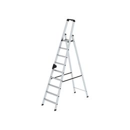 MUNK Aluminium-Stehleiter einseitig begehbar 1 x 9 Stufen (040109)