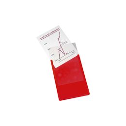 EICHNER Magnet-Sichttasche aus Hart-PVC DIN A4 hoch, rot (9218-01819-05)