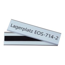 EICHNER Magnetische Etikettenhalter aus PVC 54 x 200 mm (9218-03042)