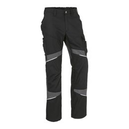 K&Uuml;BLER WORKWEAR K&uuml;bler ACTIVIQ cotton+ Hose schwarz/anthrazit 110 ; K&uuml;bler Workwear (2250 3421-9997-110)