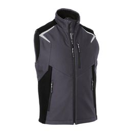 K&Uuml;BLER WORKWEAR K&uuml;bler Softshell Weste BODYFORCE anthrazit/schwarz Form 7125 Gr&ouml;&szlig;e L ; K&uuml;bler Workwear (7125 5375-9799-L)