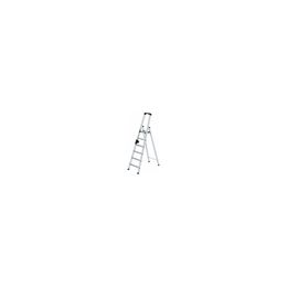 MUNK Aluminium-Stehleiter einseitig begehbar 1 x 6 Stufen (040106)