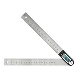 HOLEX Digitaler Winkelmesser 200 mm | mit Feststellschraube und Datenausgang, 453430 (453430 200)