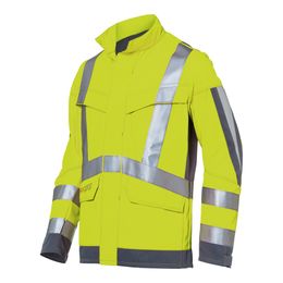K&Uuml;BLER WORKWEAR K&uuml;bler Jacke PROTECTIQ HIGH VIS ARC2 PSA 3 warngelb/anthrazit Form 1394 Gr&ouml;&szlig;e 56 ; K&uuml;bler Workwear (1394 8420-3497-56)