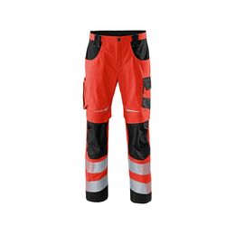 K&Uuml;BLER WORKWEAR K&uuml;bler PSA Reflectiq Hose 2207 warnrot/schwarz 48 ; K&uuml;bler Workwear (22078341-5499-48)