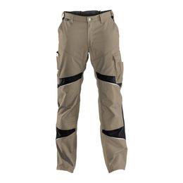 K&Uuml;BLER WORKWEAR K&uuml;bler ACTIVIQ Hose HIGH sandbraun/schwarz 26 ; K&uuml;bler Workwear (2350 5365-2599-26)