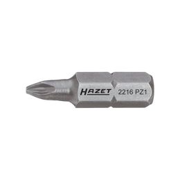 Hazet Bit 2216-PZ2 Sechskant massiv 6,3 (1/4 Zoll) Pozidriv Profil PZ PZ2)