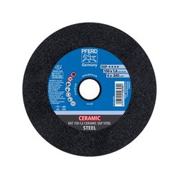 Pferd TOOLS Trennscheibe EHT 150x1,6x22,23 mm gerade CERAMIC Speziallinie SGP STEEL f&uuml;r Stahl (61315016)