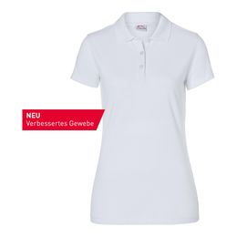 K&Uuml;BLER WORKWEAR K&uuml;bler Polo Damen SHIRTS wei&szlig; Form 5026 Gr&ouml;&szlig;e L ; K&uuml;bler Workwear (5026 6300-10-L)