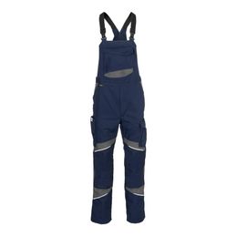 K&Uuml;BLER WORKWEAR K&uuml;bler ACTIVIQ cotton+ Latzhose dunkelblau/anthrazit 106 ; K&uuml;bler Workwear (3450 3421-4897-106)
