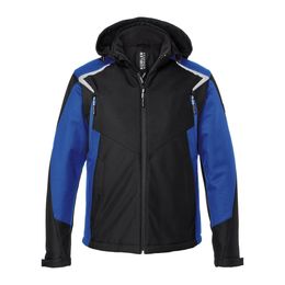 K&Uuml;BLER WORKWEAR K&uuml;bler Jacke Winter Softshell BODYFORCE schwarz/kbl.blau Form 1325 Gr&ouml;&szlig;e S ; K&uuml;bler Workwear (1325 5375-9946-S)