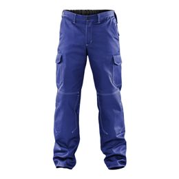 K&Uuml;BLER WORKWEAR K&uuml;bler ORGANiQ Hose 2448 kornblumenblau Gr&ouml;&szlig;e 66 ; K&uuml;bler Workwear (2448 1414-46-66)