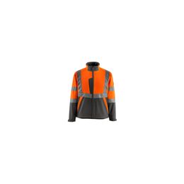 Mascot Kiama Soft Shell Jacke Gr&ouml;&szlig;e S, hi-vis orange/dunkelanthrazit (15902-253-1418-S)