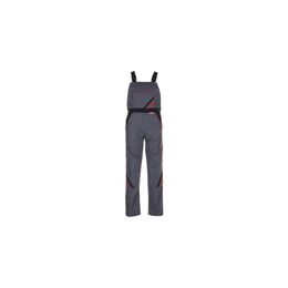Planam Latzhose schiefer/schwarz/rot 52 (2332052)