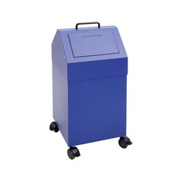 Stumpf Sortsystem 45, fahrbar, RAL 5010/5010, 45 Liter ; Stumpf Metall (630-045-2-0-510)