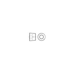 DIN 906 Verschlussschraube Kegeliges Rohrgewinde VG 1" Edelstahl A4 blank Innensechskant ; Industrial Quality Supplies (009069441000000)