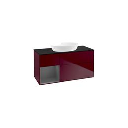 Villeroy & Boch V&B Waschtischunterschrank Finion 120cm, Pl b m, Reg Anthrac. m Lac, Peo m ; Villeroy & Boch (FA62GKHB)