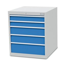Bedrunka+Hirth Schubladenschrank T736 R 24-24 mit 5 Schubladen 2x 100 2x150 1x200 mm (780/0221V10A)