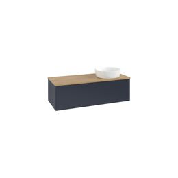 Villeroy & Boch V&B Waschtischunterschrank ohne Frontstruktur, mit Beleuchtung Antao 120x36x50cm, WBP hon. Oa, md bl. m Lac ; Villeroy & Boch (L34011HG)