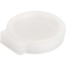 meet by Paperflow Trinkdeckel f&uuml;r Becher 300-500ml MEET SIP LID, Kunststoff (TPE), transluzent, 24 St&uuml;ck
