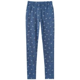 Yigga M&auml;dchen Jeggings mit Pferde-Print