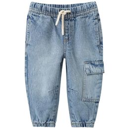 Topomini Baby Cargo-Jeans mit Elastikbund