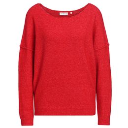Gina Damen Strickpullover mit U-Boot-Ausschnitt