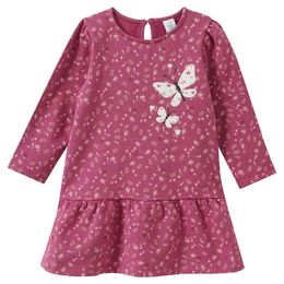Topomini Baby Sweatkleid mit Bl&uuml;mchen-Allover