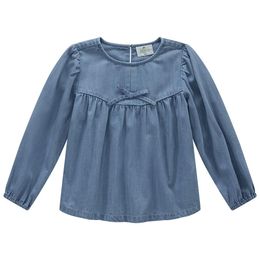 Topolino M&auml;dchen Jeansbluse mit Zierschleife