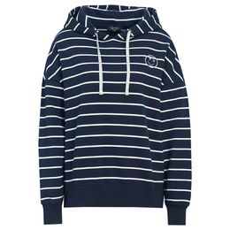 Gina Damen Hoodie mit Streifen