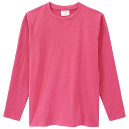 Yigga M&auml;dchen Langarmshirt im Basic-Look