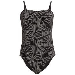 Gina Benotti Damen Shape-Badeanzug mit Wellenmuster