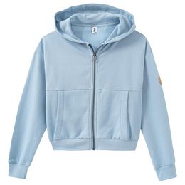 Yigga M&auml;dchen Sweatjacke mit Aufn&auml;her