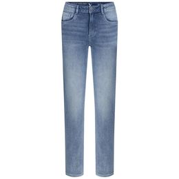Gina Damen Mom-Jeans mit Used-Waschung