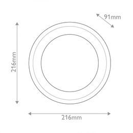 LED-Wandlampe ALONSO, messing, &Oslash; 22 cm Metall/Glas/Alabaster