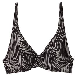 Gina Benotti Damen Bikinioberteil mit Wellenmuster