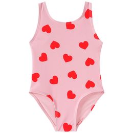 Topomini Baby Badeanzug mit Herz-Allover