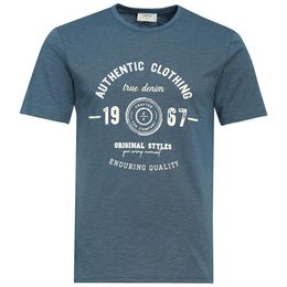 VanVaan Herren T-Shirt in Melange-Optik