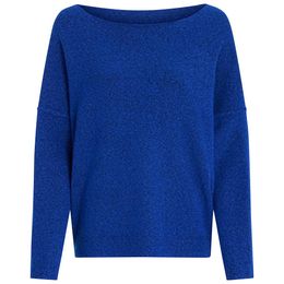 Gina Damen Strickpullover mit U-Boot-Ausschnitt