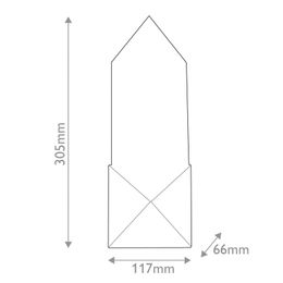 LED-Wandlampe CAESAR, altmessing, H&ouml;he 31 cm Metall/Alabster