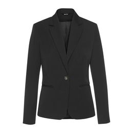 Lascana Kurzblazer schwarz Gr. 34 f&uuml;r Damen. Tailliert