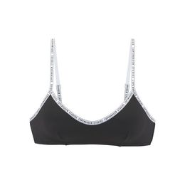 Copenhagen Studios Bustier-Bikini-Top 'Cody' schwarz Gr. 38 Cup C/D. Mit Logoschriftz&uuml;ge. Ohne B&uuml;gel Und Mit Seitlichen St&auml;bchen. Nachhaltig.