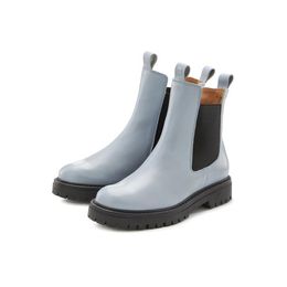 ELBSAND Stiefelette 'Chelseaboots, Schlupfstiefel, Bikerboots, Sommerstiefelette' blau Gr. 43 f&uuml;r Damen