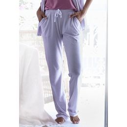 s.Oliver Pyjamahose mehrfarbig Gr. 32/34 f&uuml;r Damen. Bequem. Nachhaltig.