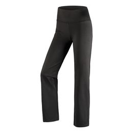 active by Lascana LASCANA ACTIVE Thermohose schwarz Gr. XS (32/34) f&uuml;r Damen. Mit reflektierende Details, Logodruck. Basic. Nachhaltig.