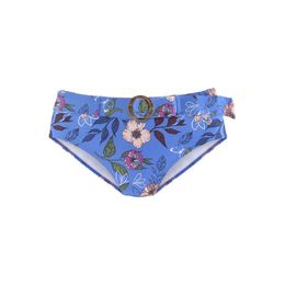 s.Oliver Highwaist-Bikini-Hose 'Maya' mehrfarbig Gr. 36. Mit G&uuml;rtel