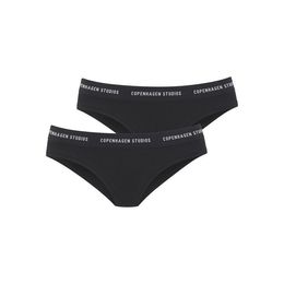 Copenhagen Studios Bikinislip 'mit softem Logobund' schwarz Gr. XL (42). Mit Logobund. K&ouml;rpernah. Nachhaltig.