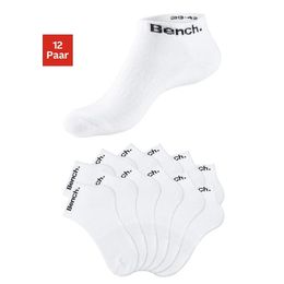 Bench. Sportsocken mehrfarbig Gr. 39-42 f&uuml;r Damen. Mit Logoschriftzug. Elastisch. Nachhaltig.