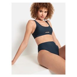 LSCN BY LASCANA Bustier-Bikini-Top 'Gina' blau Gr. 32 Cup C/D. Ohne B&uuml;gel. Nachhaltig.