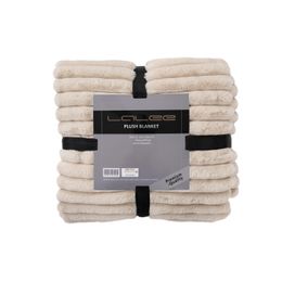 SONSTIGE Decke PLUSH beige